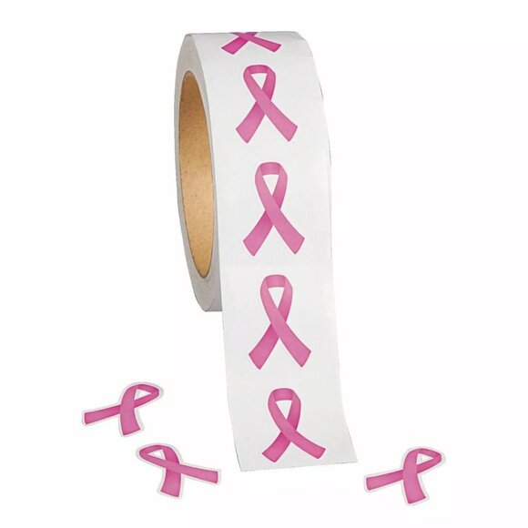 Fun Express | Party Supplies | 50 Breast Cancer Awareness Pink Ribbon ...